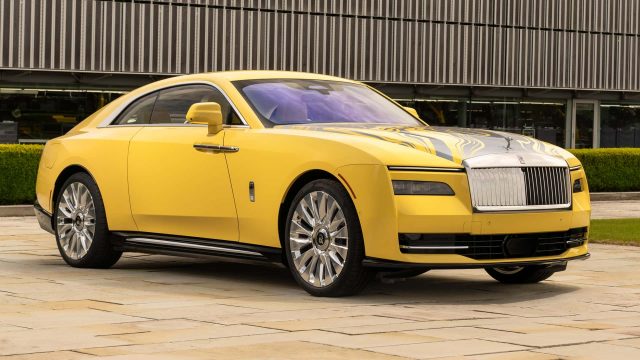 Rolls Royce Unveils Spectre Semaphore with Unique Two Tone Paint